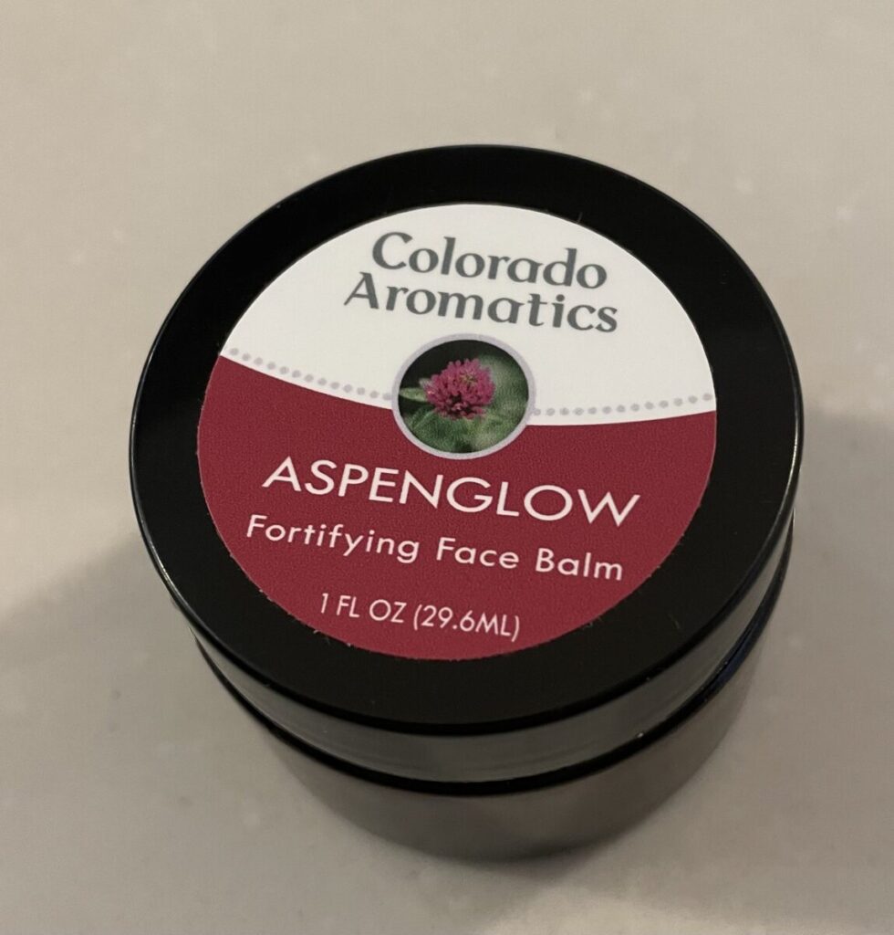 Aspenglow Facial Balm by Colorado Aromatics, Cultivated Skin Care
