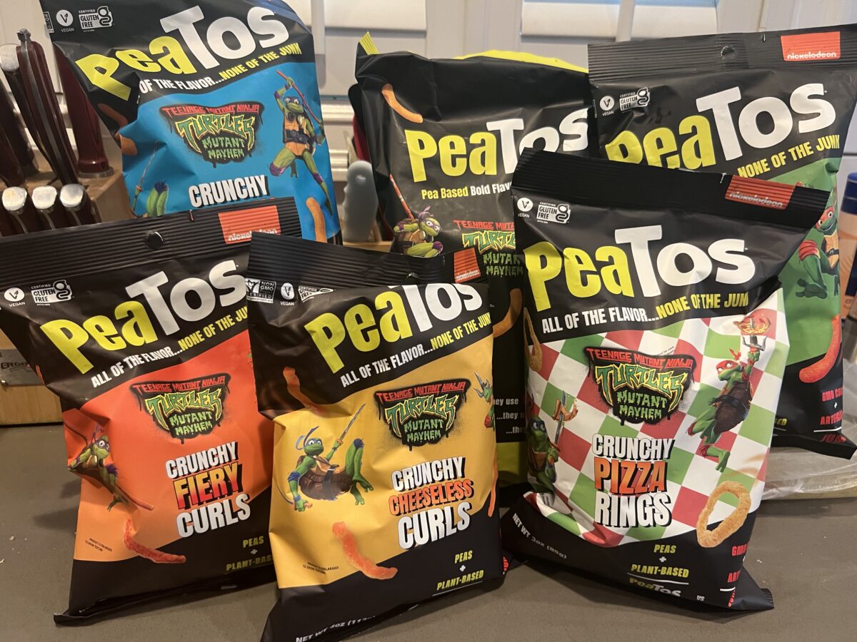 PeaTos Teams Up with Teenage Mutant Ninja Turtles