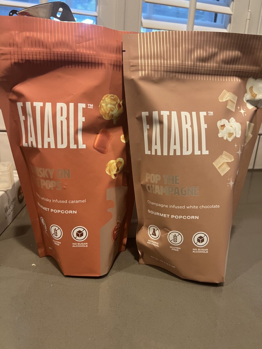 Now Mom is Getting Drunk on Popcorn