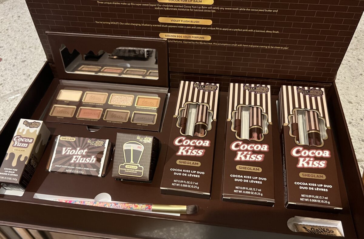 Willie Wonka and SheGlam Released Willie Wonka Makeup