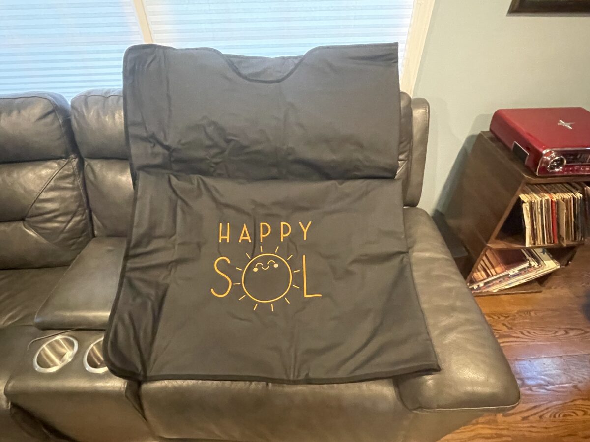 A Sweaty Slice of Paradise: The Happy Sol Infrared Sauna Blanket